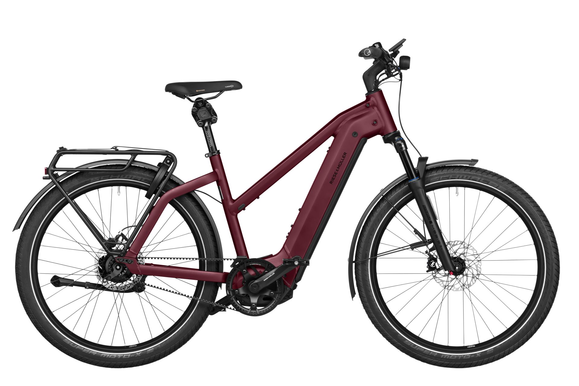 R&M Charger4 Mixte GT rohloff dark red matt | 46 cm | SW10138.1