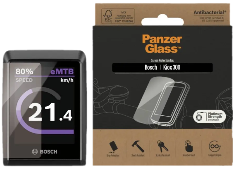 Panzer Glass Screen Protection für Bosch Kiox 300 Display | 18904